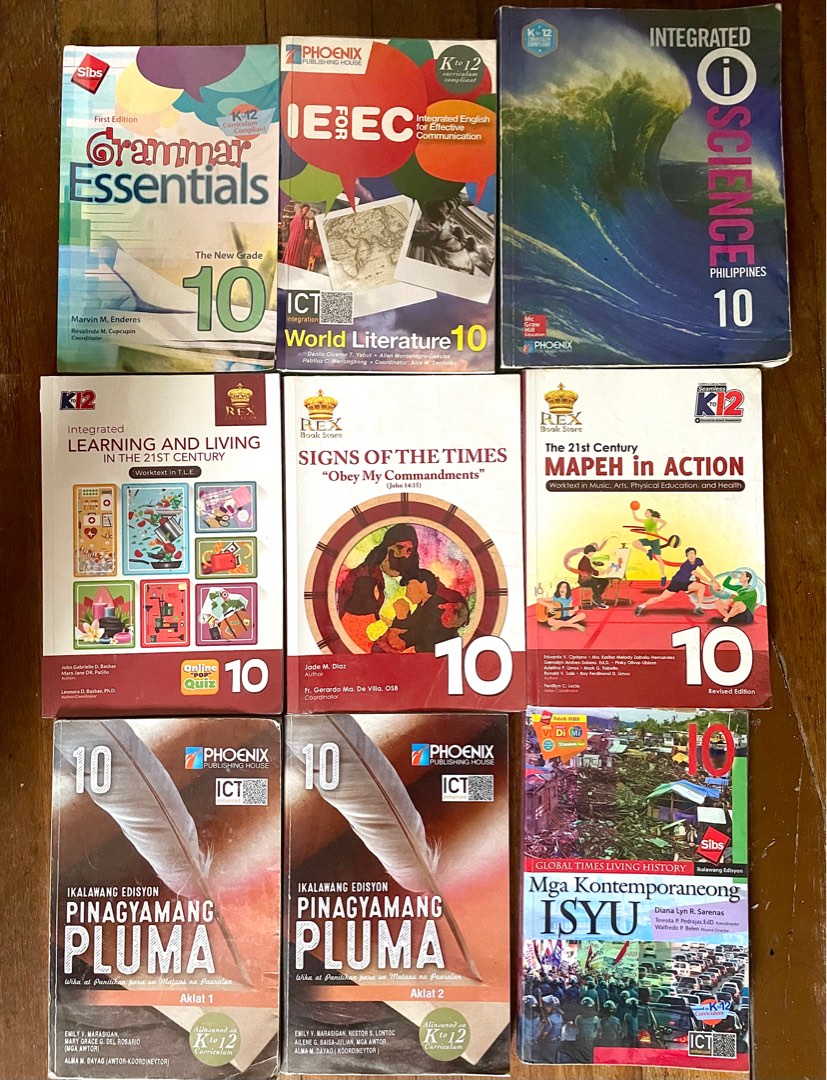 Grade 10 Books, Hobbies & Toys, Books & Magazines, Textbooks on Carousell