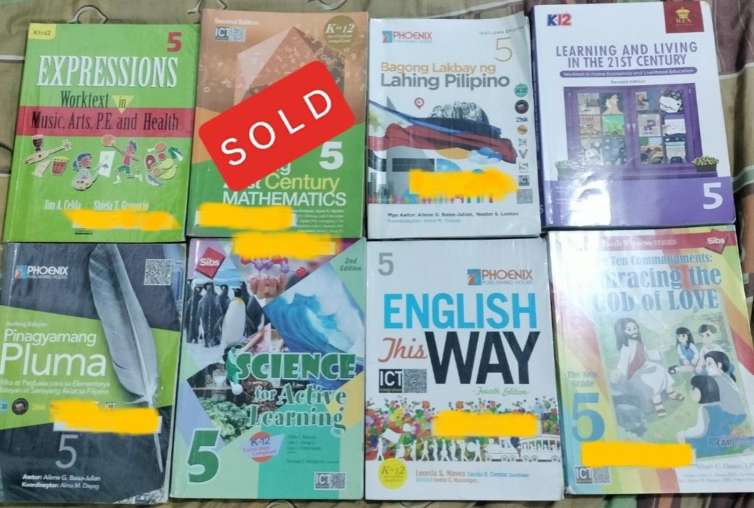 Grade 5 Books, Hobbies & Toys, Books & Magazines, Textbooks on Carousell