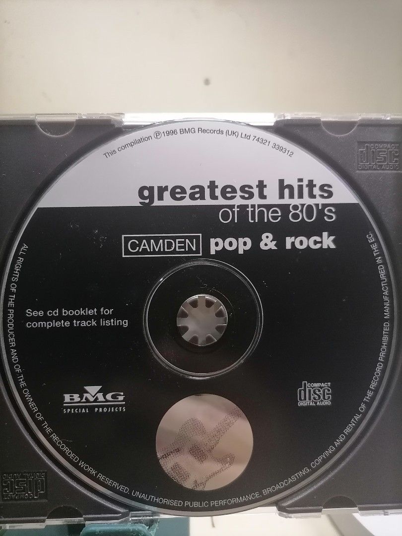 GREATEST HITS OF THE 80s, Hobbies & Toys, Music & Media, CDs & DVDs on ...