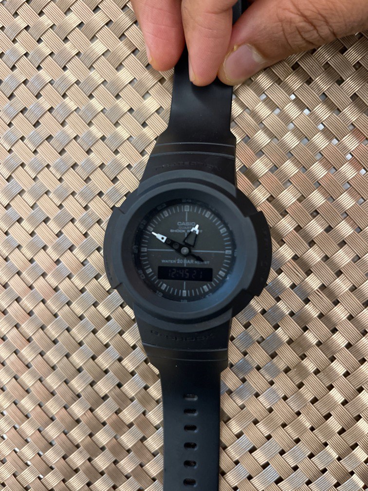 G-SHOCK FULL BLACK TACTICAL WATCH, Men's Fashion, Watches & Accessories ...