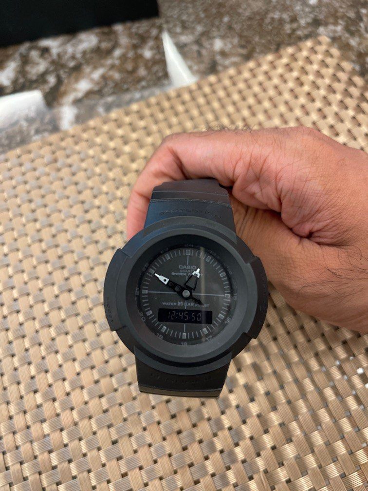 G-SHOCK FULL BLACK TACTICAL WATCH, Men's Fashion, Watches & Accessories ...