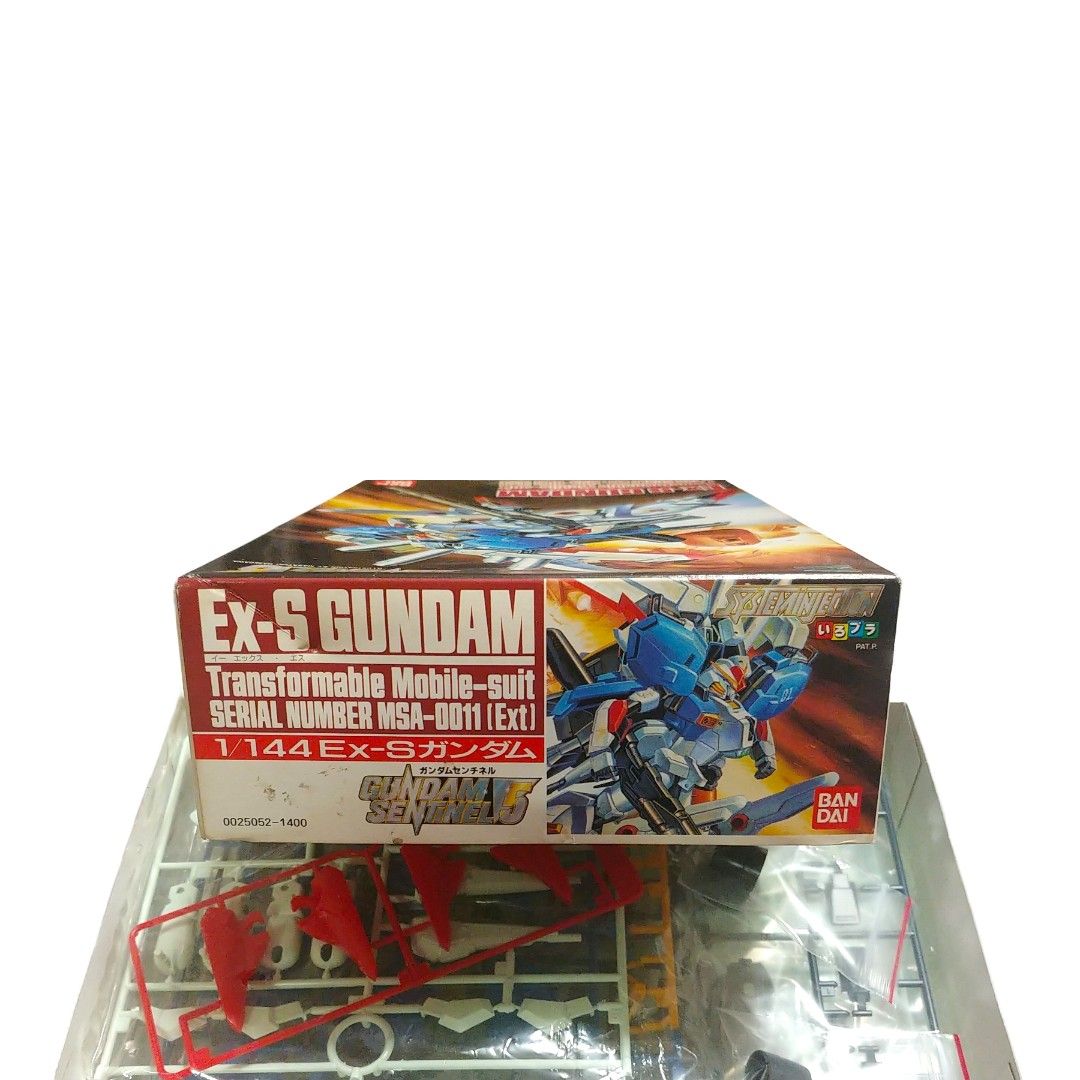 Gundam Ex-S Model Mobile Suit MSA-0011 (Ext) 1/144, Hobbies & Toys, Toys & Games on Carousell