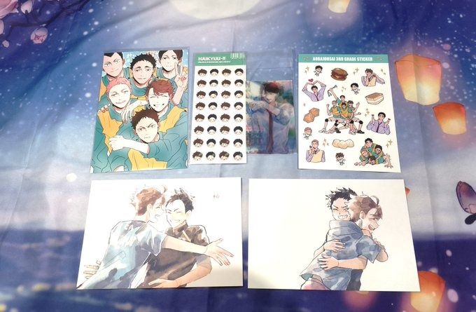 Haikyuu Iwaizumi Hajime Oikawa Toru Set, Hobbies & Toys, Memorabilia ...