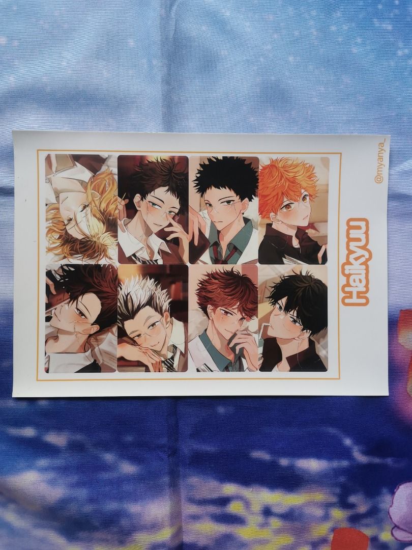 Haikyuu Stickers fanmade on Carousell