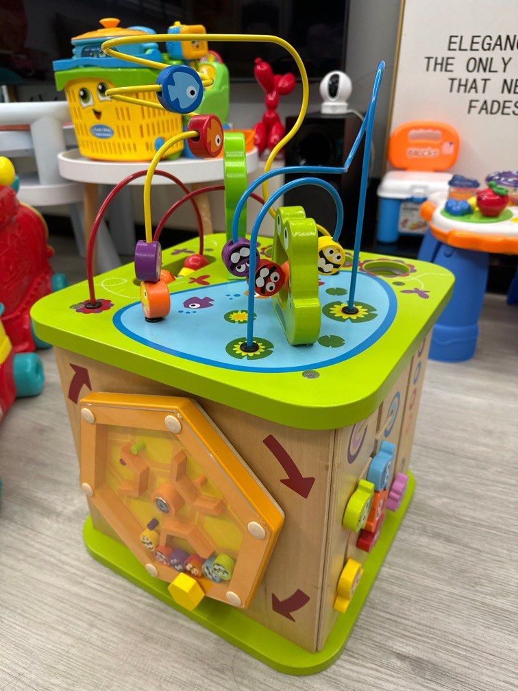 Hape activity station, Babies & Kids, Infant Playtime on Carousell