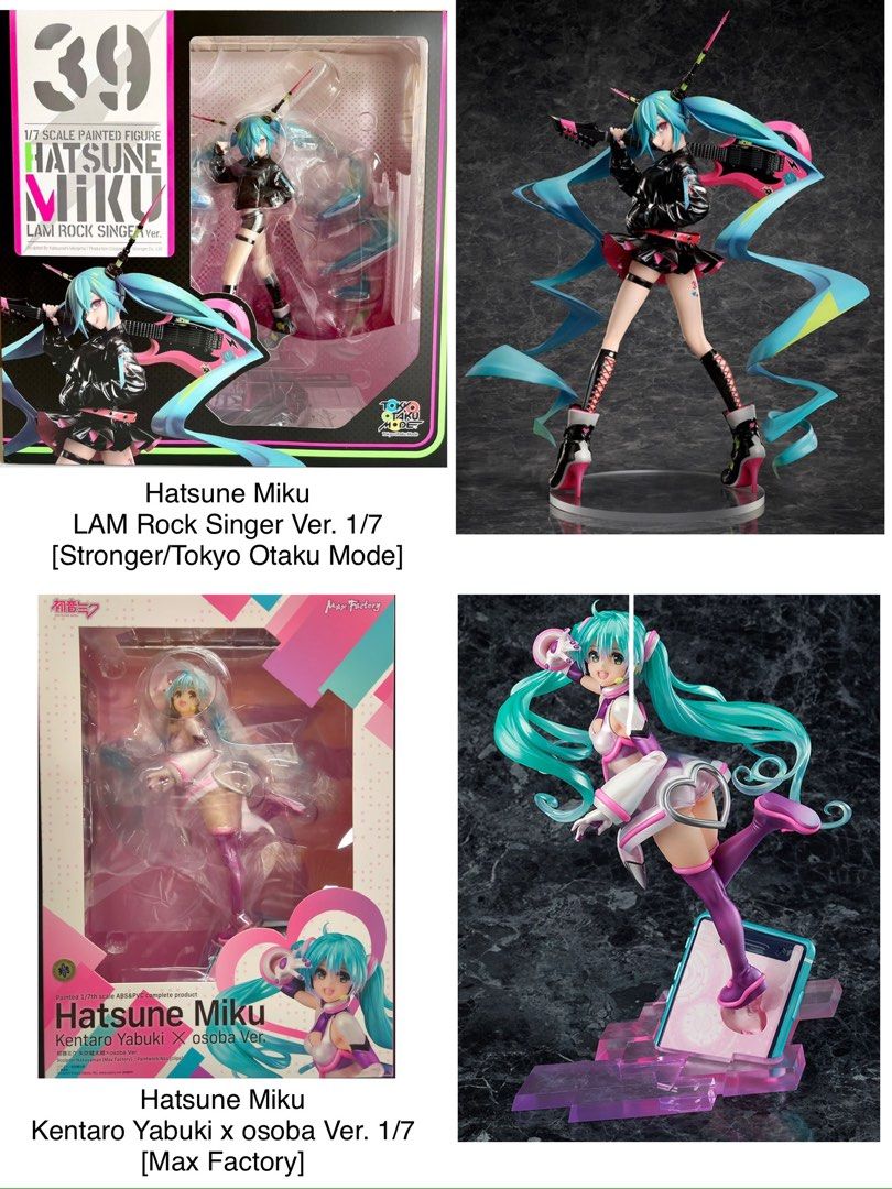 Hatsune Miku Scale Figures (Pt.1), Hobbies & Toys, Toys & Games on ...