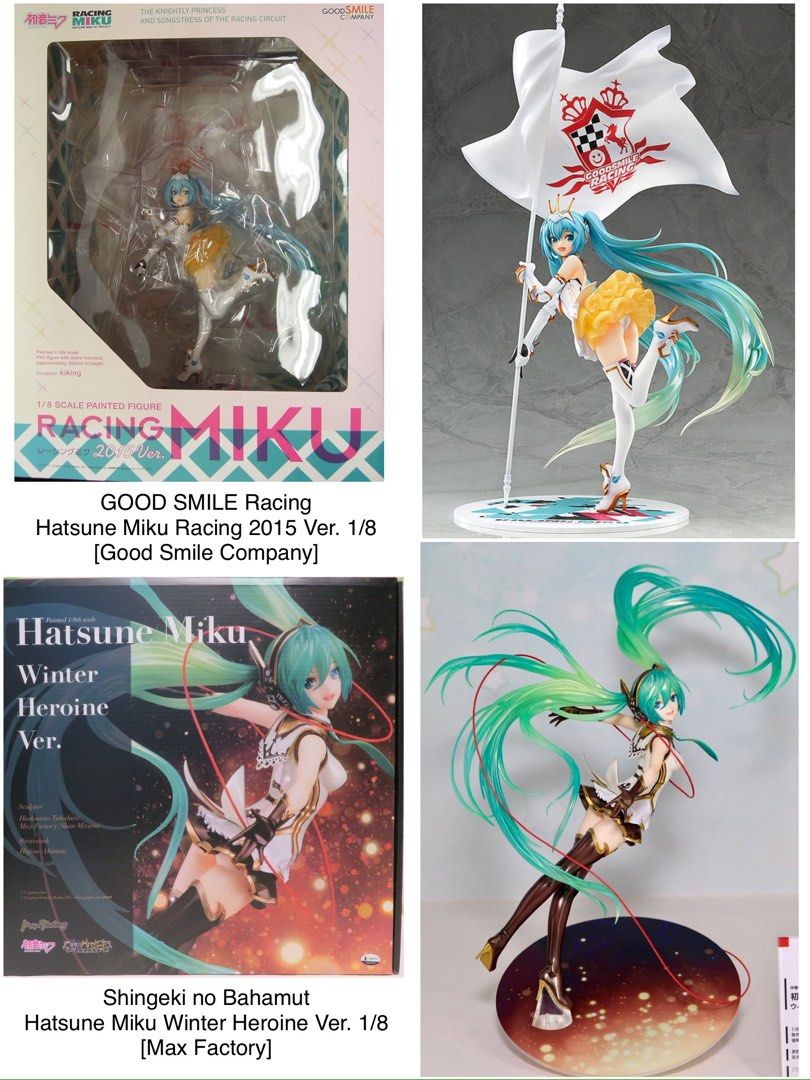 Hatsune Miku Scale Figures (Pt.1), Hobbies & Toys, Toys & Games on ...