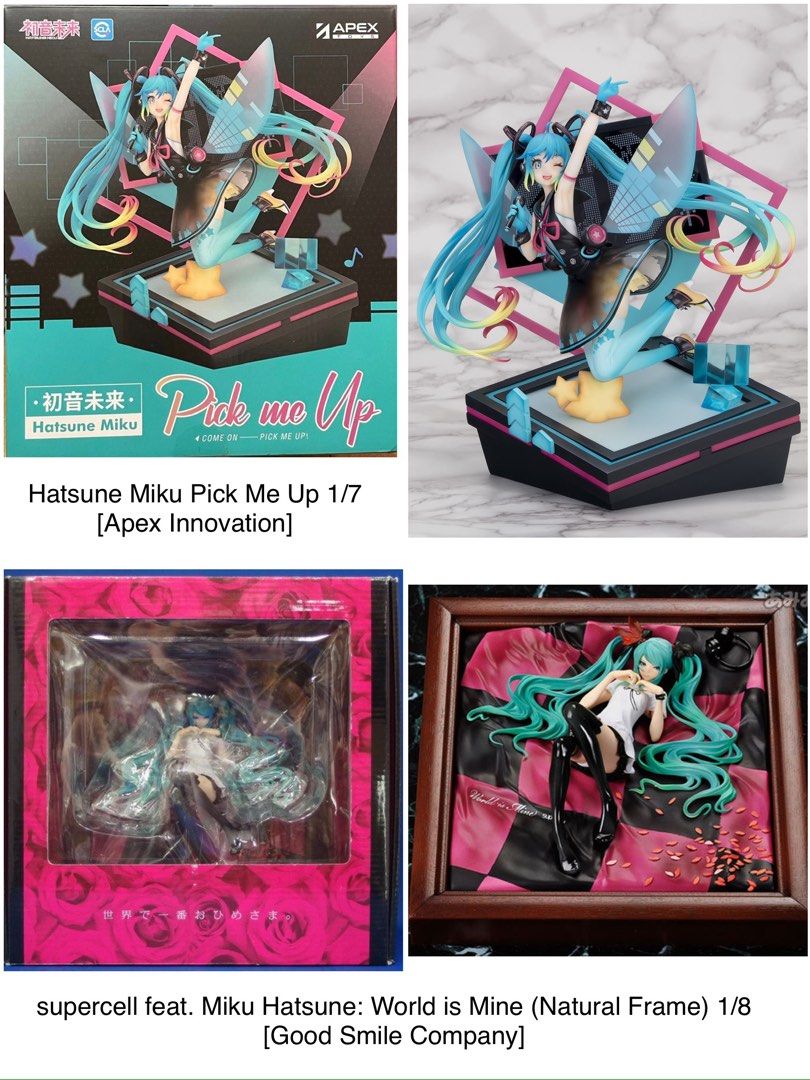 Hatsune Miku Scale Figures (Pt.1), Hobbies & Toys, Toys & Games on ...