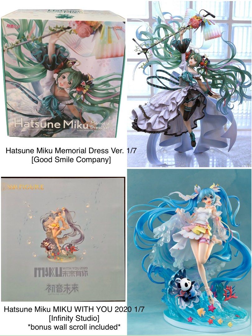 Hatsune Miku Scale Figures (Pt.1), Hobbies & Toys, Toys & Games on ...