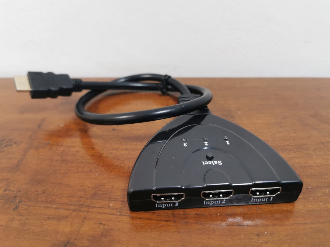HDMI 3 port splitter, Computers & Tech, Parts & Accessories, Cables ...