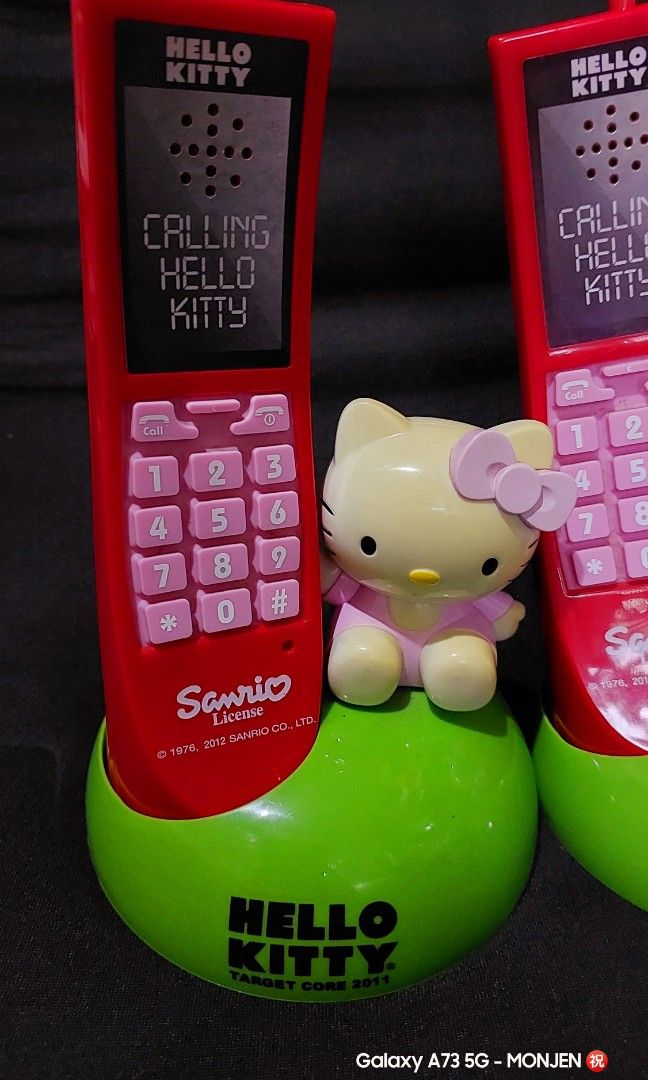 HELLO KITTY walkie talkie on Carousell