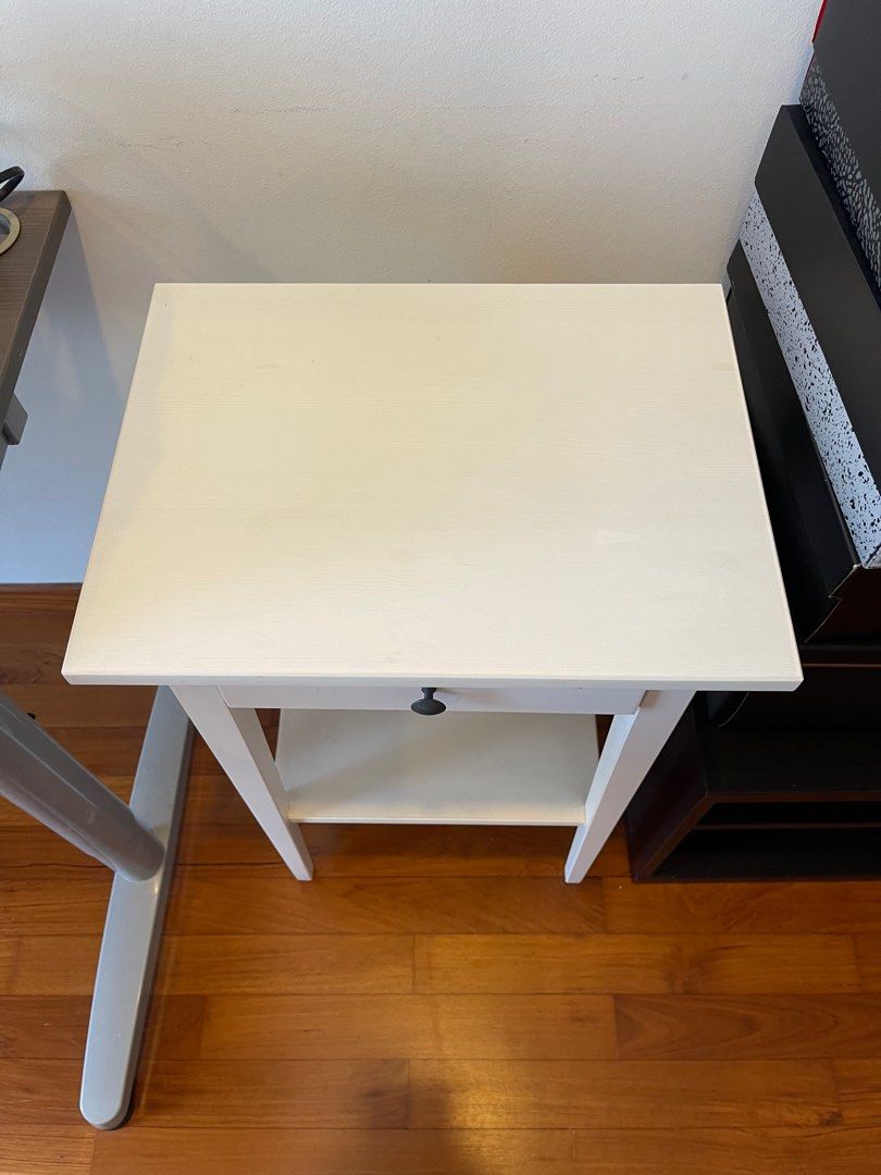 Hemnes bed side table, Furniture & Home Living, Furniture, Tables ...