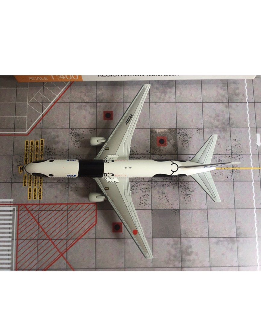 Herpa 1/400 ANA B767-300ER Panda JA606A, Hobbies & Toys, Toys & Games ...