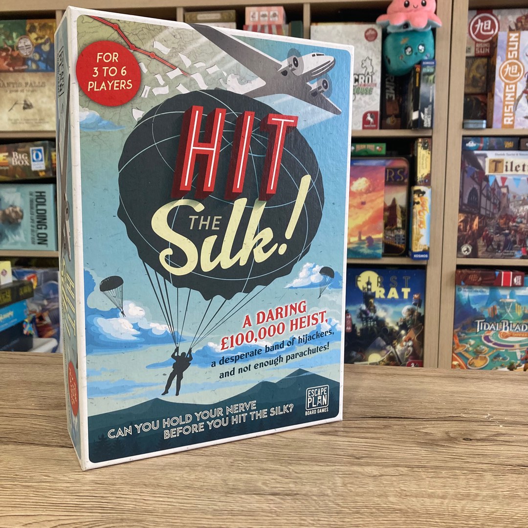 Hit the Silk Board Game, Hobbies & Toys, Toys & Games on Carousell