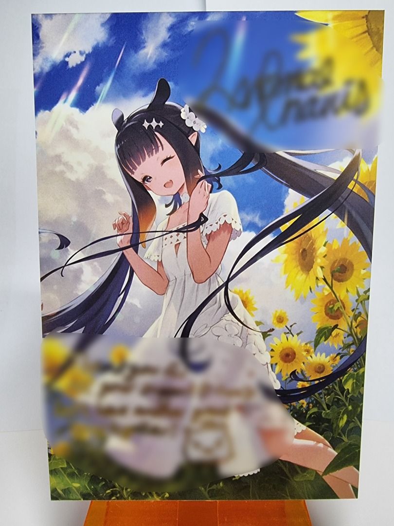 Hololive Ninomae Inanis 2022 Anniversary Celebration Postcard with ...
