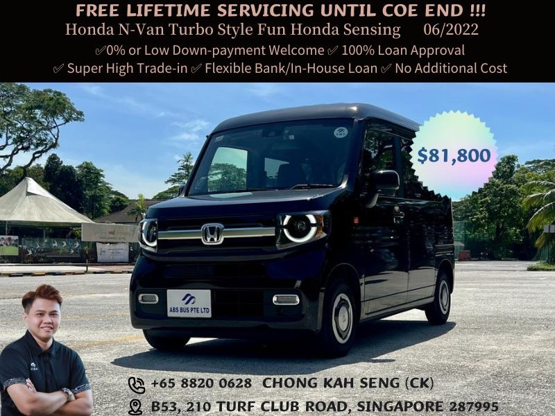 Honda N-Van Petrol 660 Turbo Style Fun Honda Sensing (A), Cars, Used Cars on Carousell