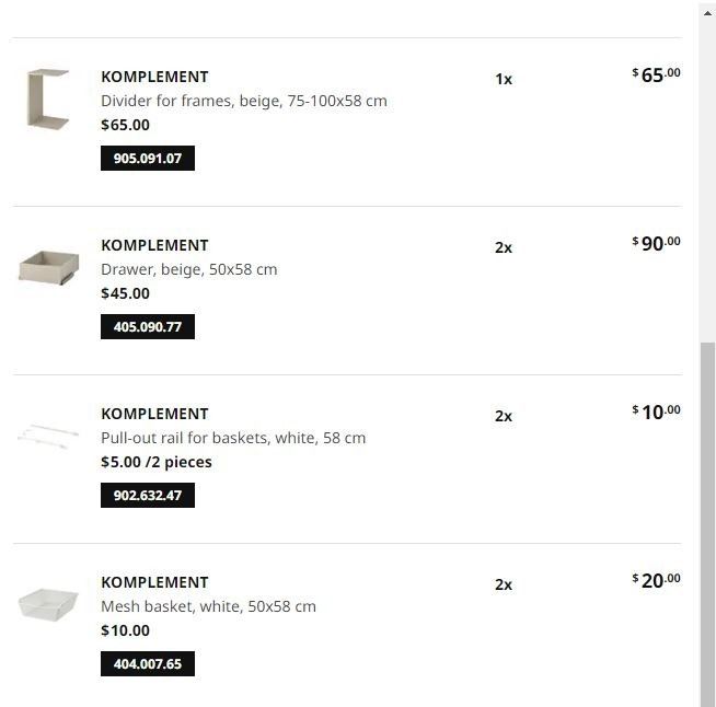 IKEA PAX Open Wardrobe (Corner), Furniture & Home Living, Furniture ...