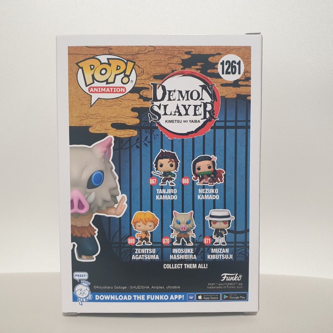 INOSUKE HASHIBIRA Demon Slayer Funko Targetcon 2023 Limited Edition ...