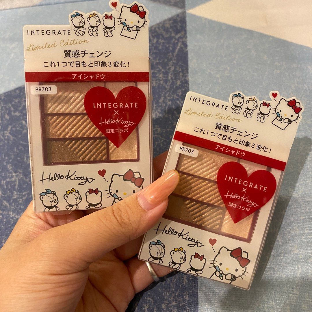 Integrate 眼影盤 BR703 全新2盒, 香水、美妝、保養, 臉部彩妝、保養與清潔, 化妝品在旋轉拍賣
