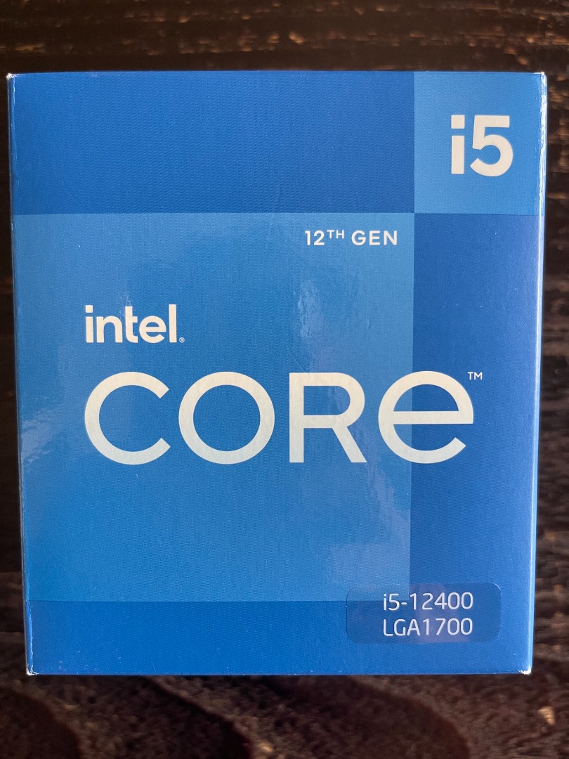 Intel 12th Gen Core i5 12400, Computers & Tech, Parts & Accessories ...