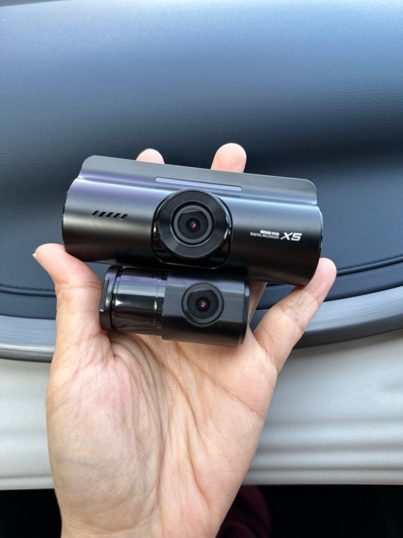 IROAD X5 front and rear dashcam camera, Car Accessories, Accessories on ...