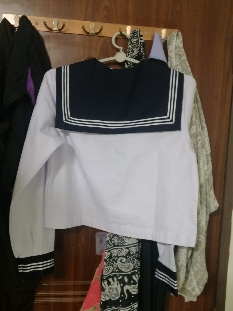 Japanese School Girl Uniform Top Cosplay, Women's Fashion, Tops ...