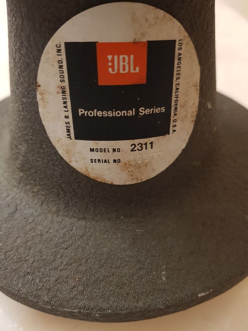 JBL 2311 short conical horn, Audio, Soundbars, Speakers & Amplifiers on Carousell