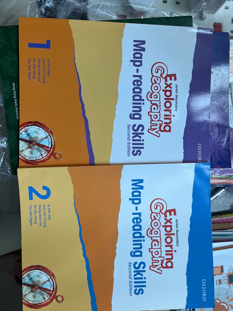 Junior Secondary exploring Geography map reading, 興趣及遊戲, 書本 & 文具, 教科書 ...