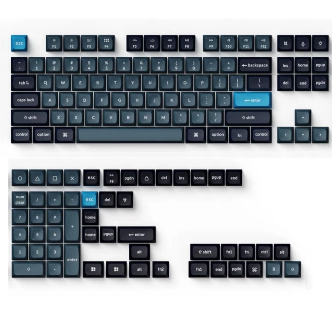 Keychron Double Shot KSA PBT Keycap, Computers & Tech, Parts ...