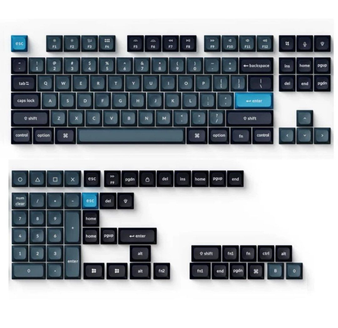 Keychron Double Shot KSA PBT Keycap, Computers & Tech, Parts ...