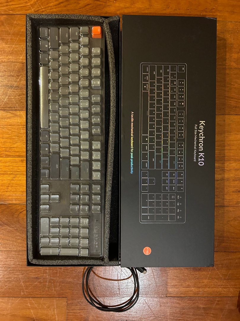 Keychron K10 Wireless Mechanical Keyboard, Computers & Tech, Parts ...