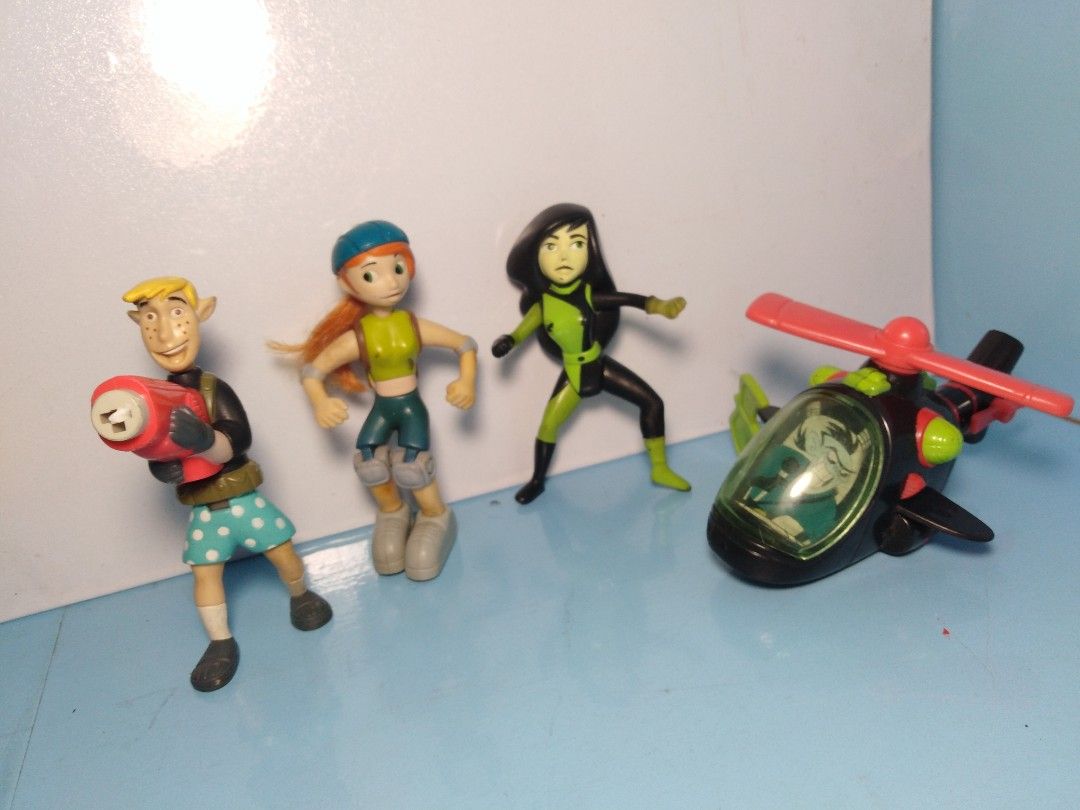 KIM POSSIBLE SET - 2004 McDonald's Happy Meal Toys, Hobbies & Toys ...