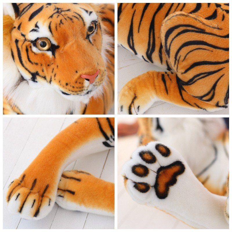 Large Tiger Stuffed Animal - 85cm, Hobbies & Toys, Toys & Games on ...