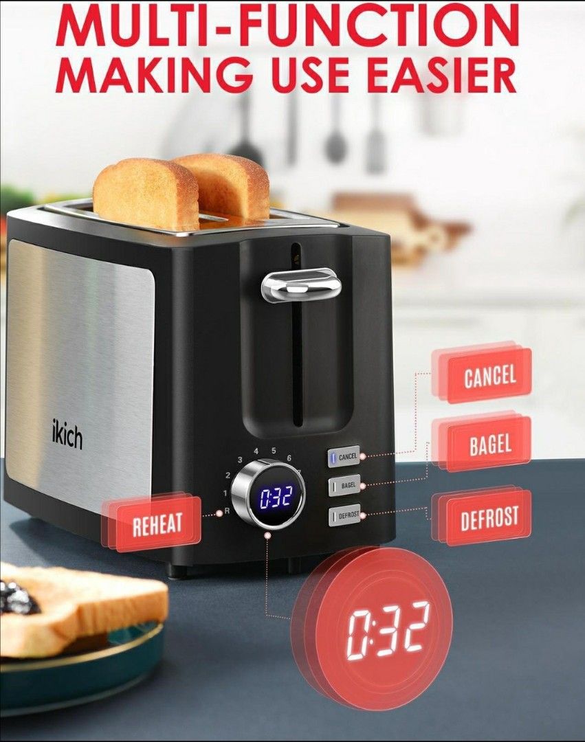 LCD timer Toaster, TV & Home Appliances, Kitchen Appliances, Ovens ...