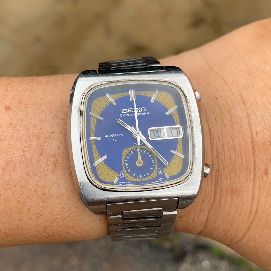Legandary vintage seiko Monaco chrorograph 7016, Luxury, Watches on ...