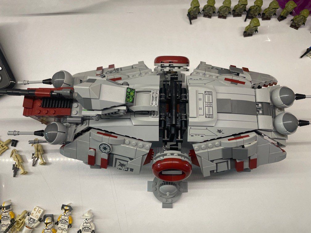 Lego Star Wars Modded AT-TE, Hobbies & Toys, Toys & Games on Carousell