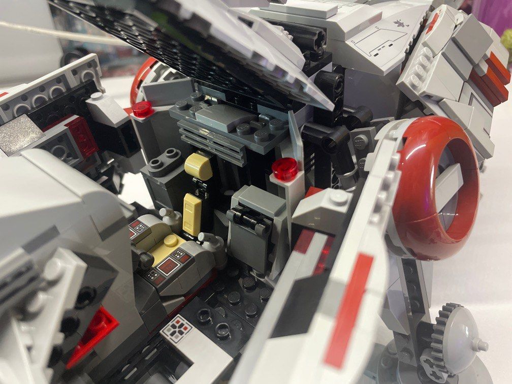Lego Star Wars Modded AT-TE, Hobbies & Toys, Toys & Games on Carousell