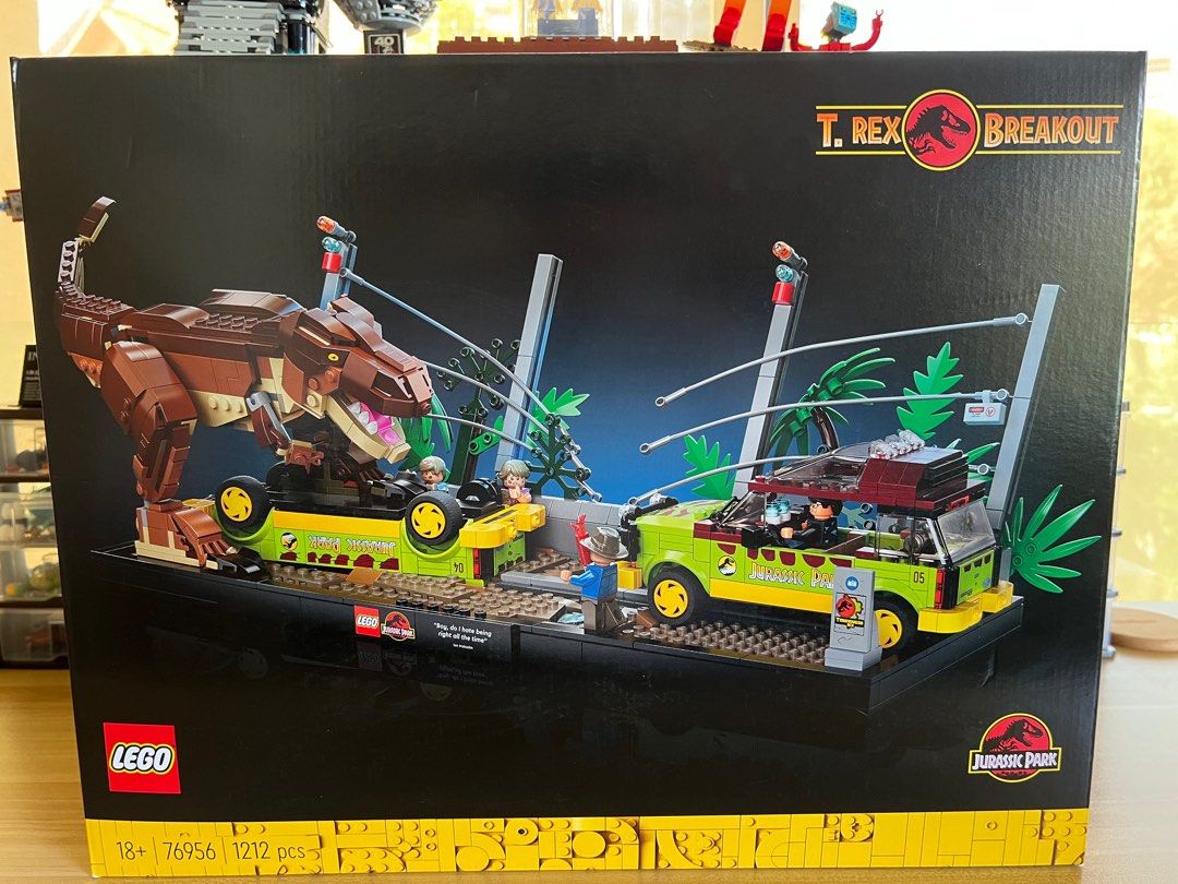 Lego T rex Breakout 76956 Jurassic Park dinosaur, Hobbies & Toys, Toys ...