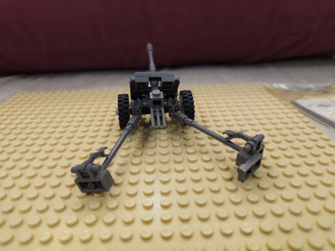 LEGO/BRICKMANIA Pak 38 5cm Anti-Tank Gun, Hobbies & Toys, Toys & Games ...