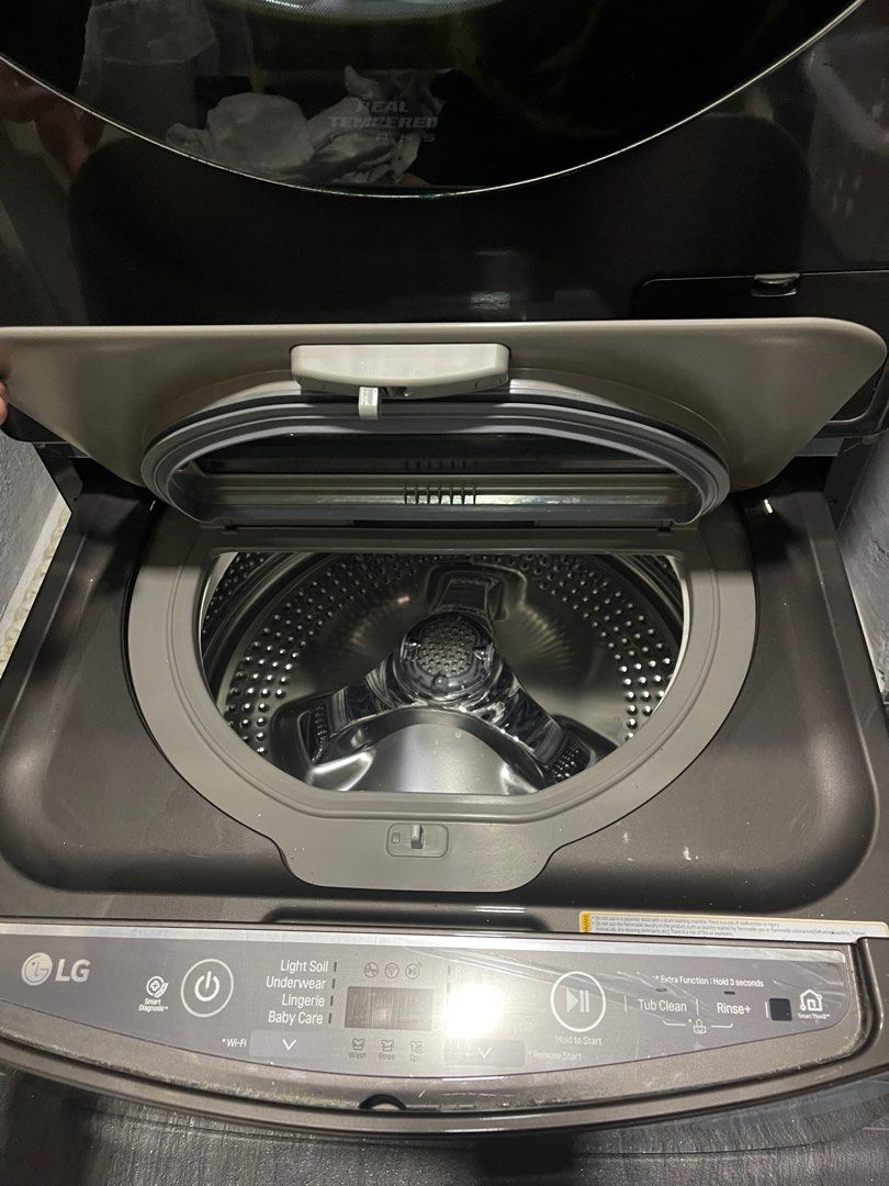 LG 10.5/7kg, AI Direct Drive Front Load Washer Dryer, TV & Home ...