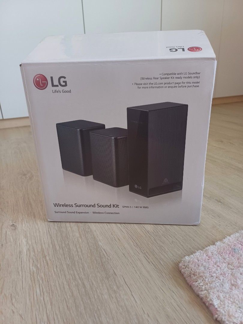 LG Wireless Surround Sound Kit, Audio, Soundbars, Speakers & Amplifiers ...