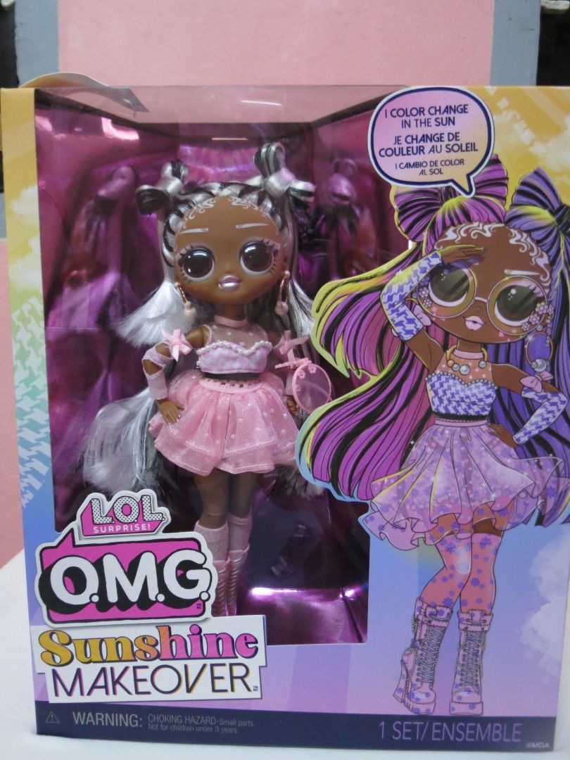 LOL Surprise OMG Sunshine Color Change Switches Fashion Doll, Hobbies ...