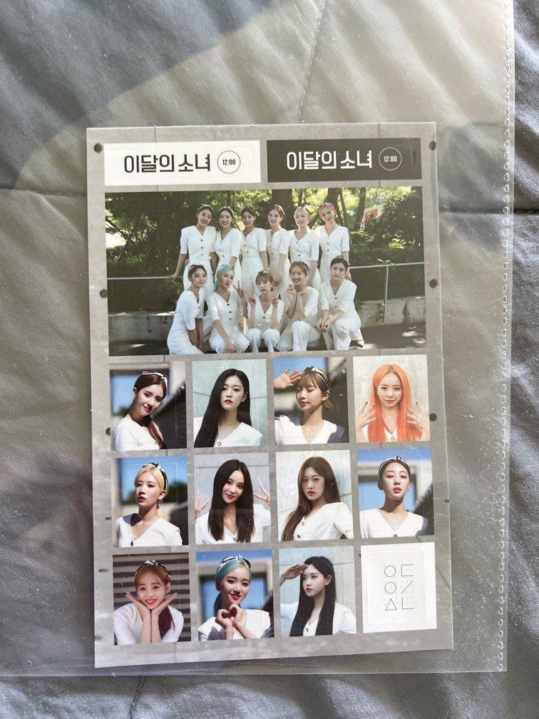 Loona sticker set., Hobbies & Toys, Memorabilia & Collectibles, K-Wave ...