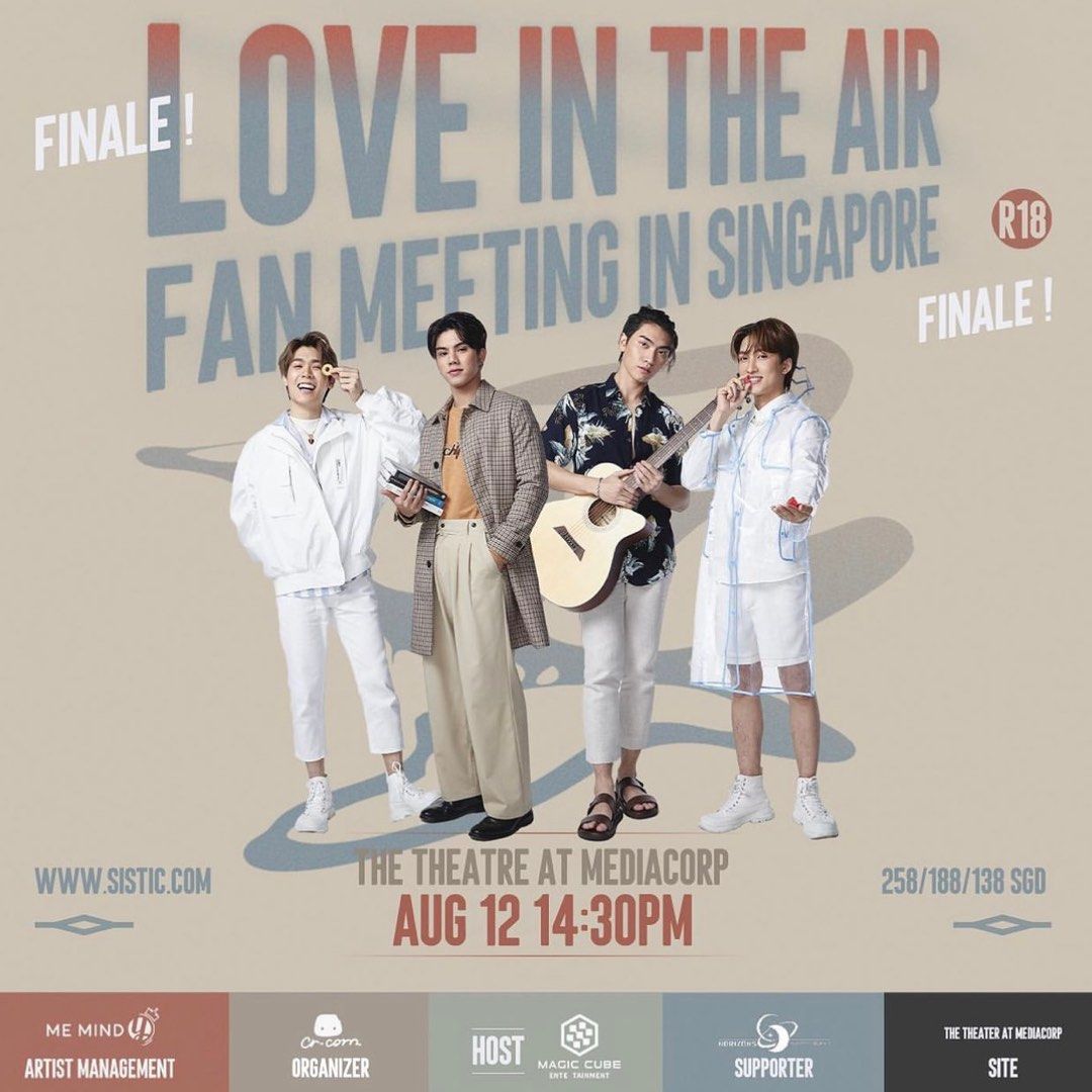 Love In The Air Fan Meeting In Singapore, Tickets & Vouchers, Event ...