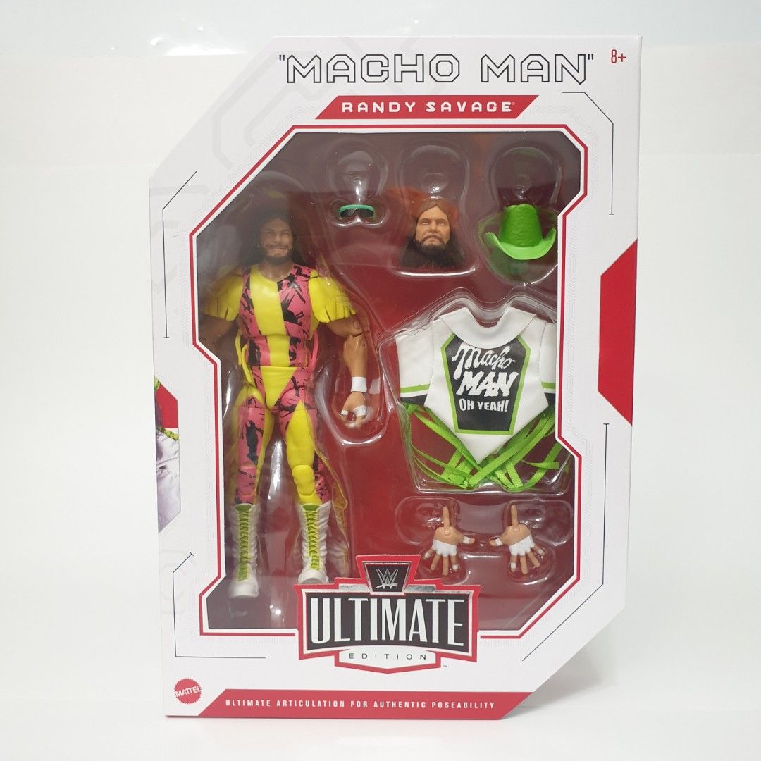 MACHO MAN RANDY SAVAGE WWE Ultimate Edition on Carousell