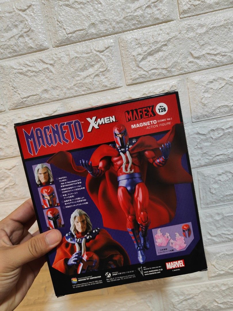 Mafex Magneto Custom Cape, Hobbies & Toys, Toys & Games on Carousell
