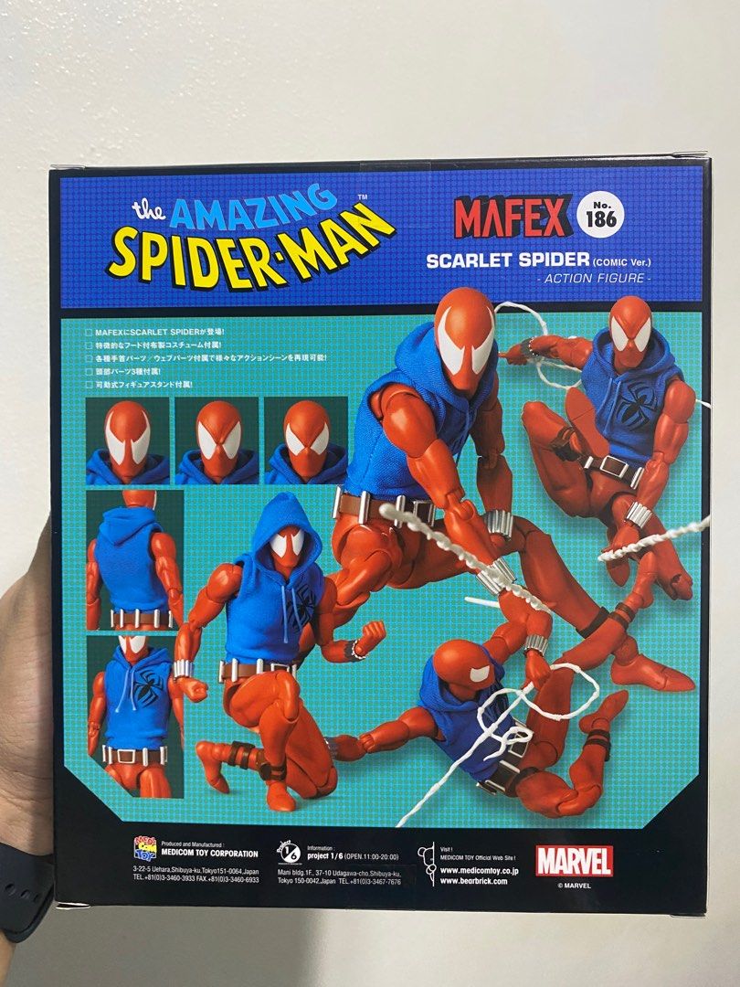 Mafex Scarlet Spider, Hobbies & Toys, Toys & Games on Carousell