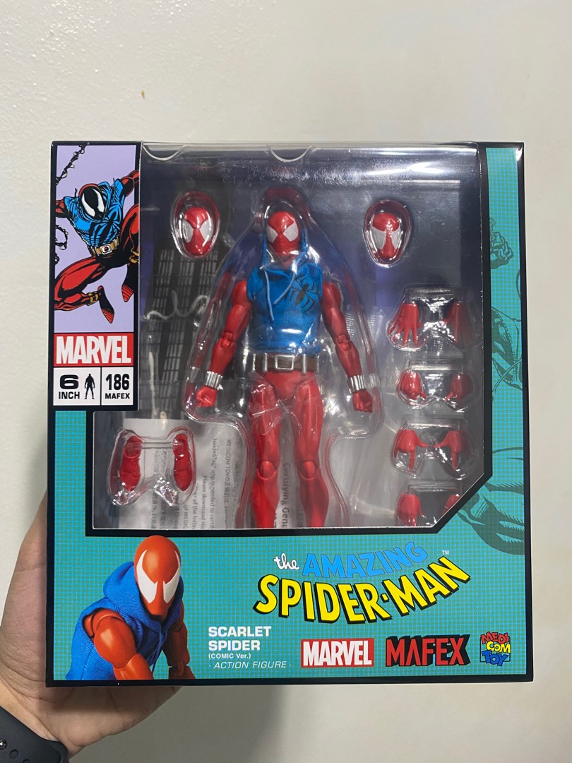 Mafex Scarlet Spider, Hobbies & Toys, Toys & Games on Carousell