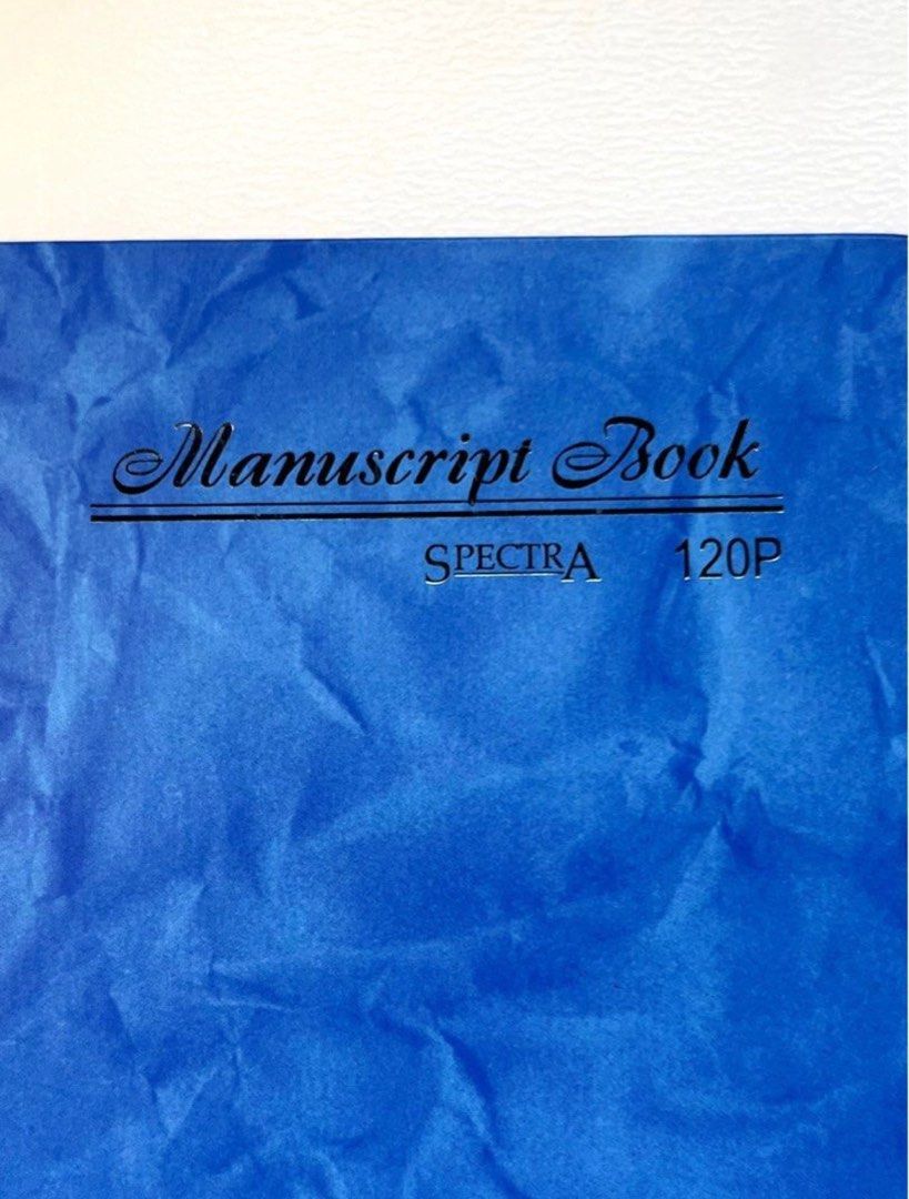 Manuscript Note Book (new), Hobbies & Toys, Stationery & Craft ...