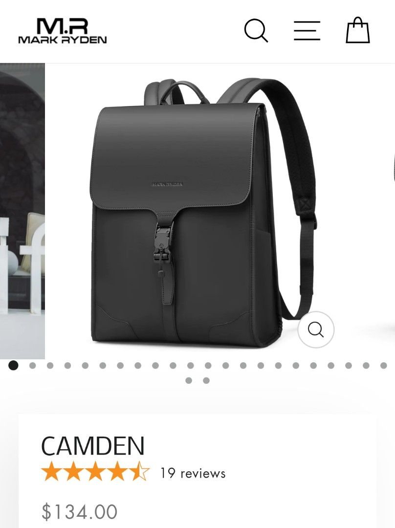 Mark Ryden Backpack Men Original Laptop Bag Business Backpack ...